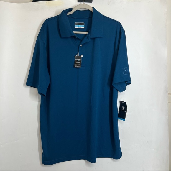 PGA Tour | Shirts | New Golf Polo Mens Blue Pga Tour Xl | Poshmark